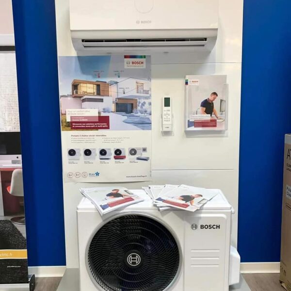 Climatiseur BOSCH 18000 BTU inverter CHAUD/FROID avec installation